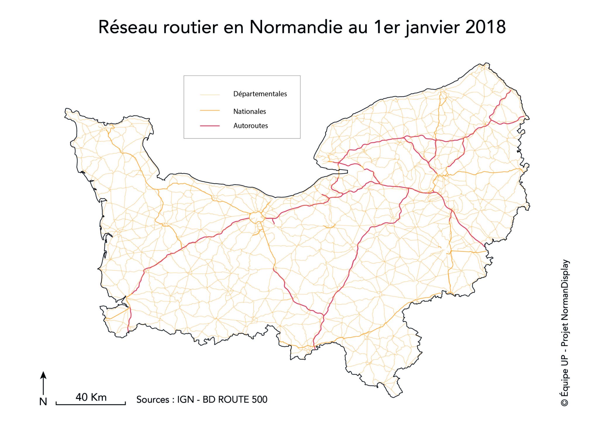 Cartes de la Normandie : territoire, population... - NormanDisplay